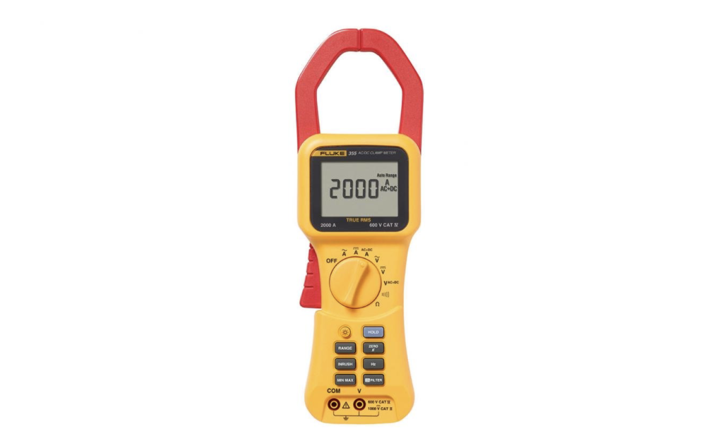 Fluke 355 True RMS 2000 A Clamp Meter – NA Caltechnologies Co.,Ltd.
