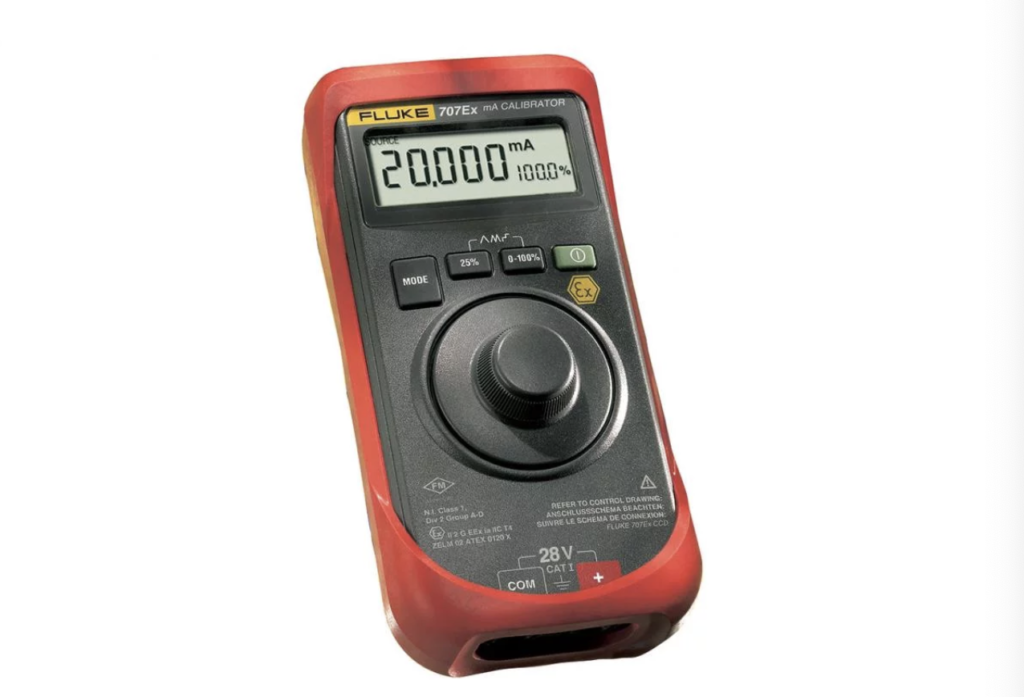 Fluke 707Ex Intrinsically Safe mA Loop Calibrator – NA Caltechnologies Co.,Ltd.
